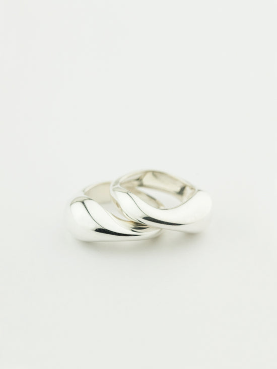 EVA DOUBLE SET RINGS STERLING SILVER – MM Druck